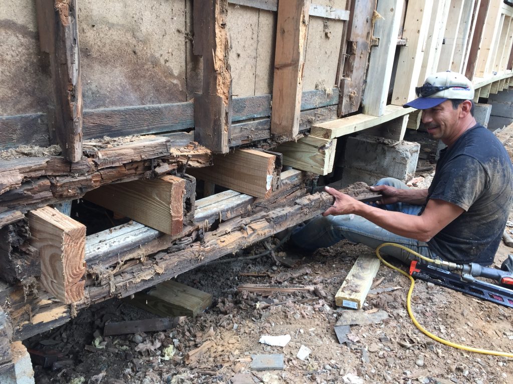 Sill Plate Repair & Replacement Chicago | Fix Rotted Wood Beams